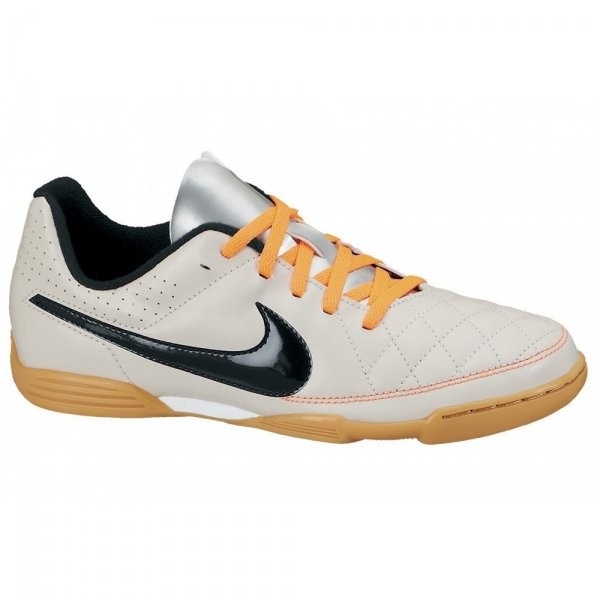 NIKE TIEMPO RIO II JR IC JUNIORSKÉ SÁLOVKY - Šedá, Oranžová | Produkty