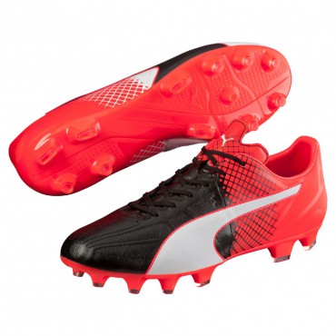 PUMA evoSPEED 3.5LEATHER FG KOPAČKY PÁNSKÉ - Bílá, Červená | Produkty ...