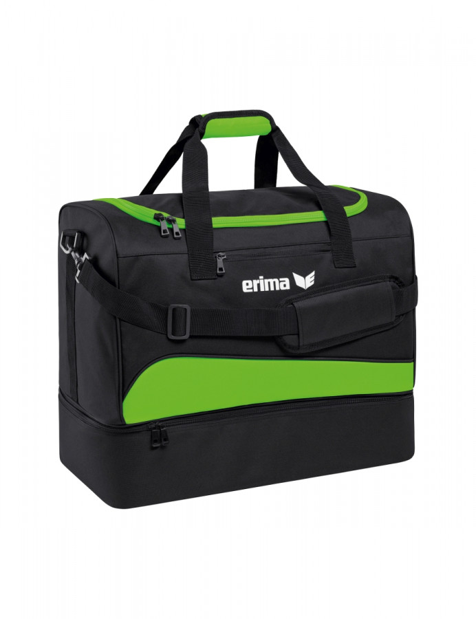 ERIMA CLUB 1900 2.0 SPORTOVNÍ TAŠKA S BOTNÍKEM - S - Zelená neon, Černá ...