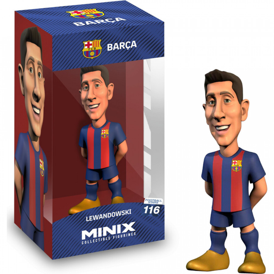 FIGURKA MINIX FOOTBALL FC BARCELONA LEWANDOWSKI | Produkty | GAZZA SPORT